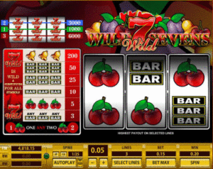 3 line slots - oneline casino